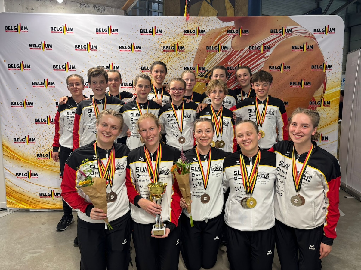 The Handles winnen vijf Belgische titels op het BK Ropeskipping | Foto ...