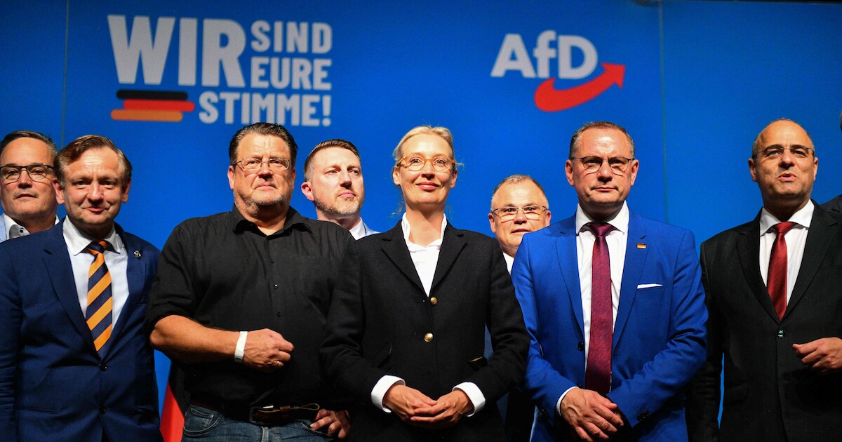 AfD vormt derde radicaal-rechtse fractie in Europees Parlement | Nieuws | hln.be