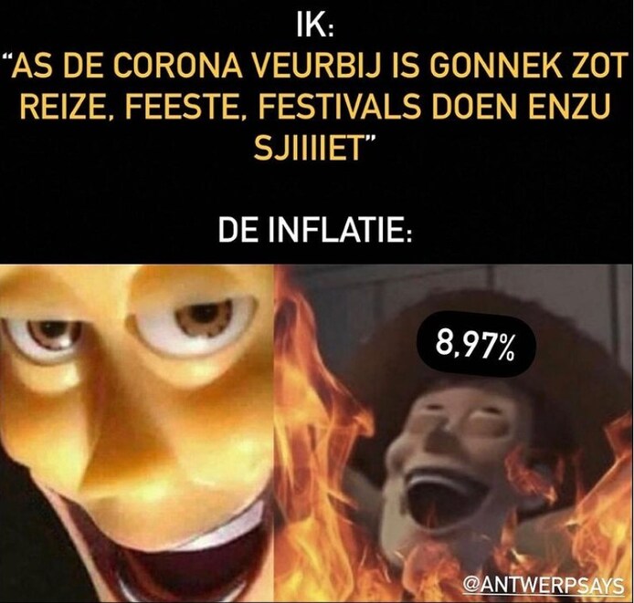 Deze komische meme geeft perfect weer hoe de meeste mensen zich voelen ...