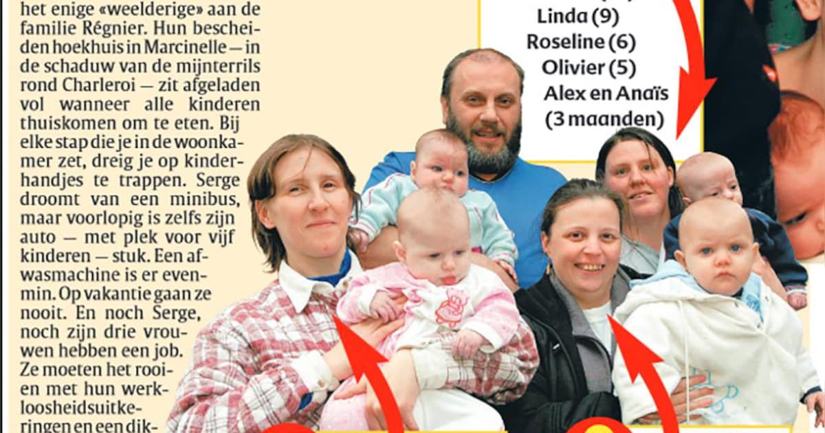 'Stier van Marcinelle' is niet meer en laat 31 kinderen bij 3 vrouwen ...