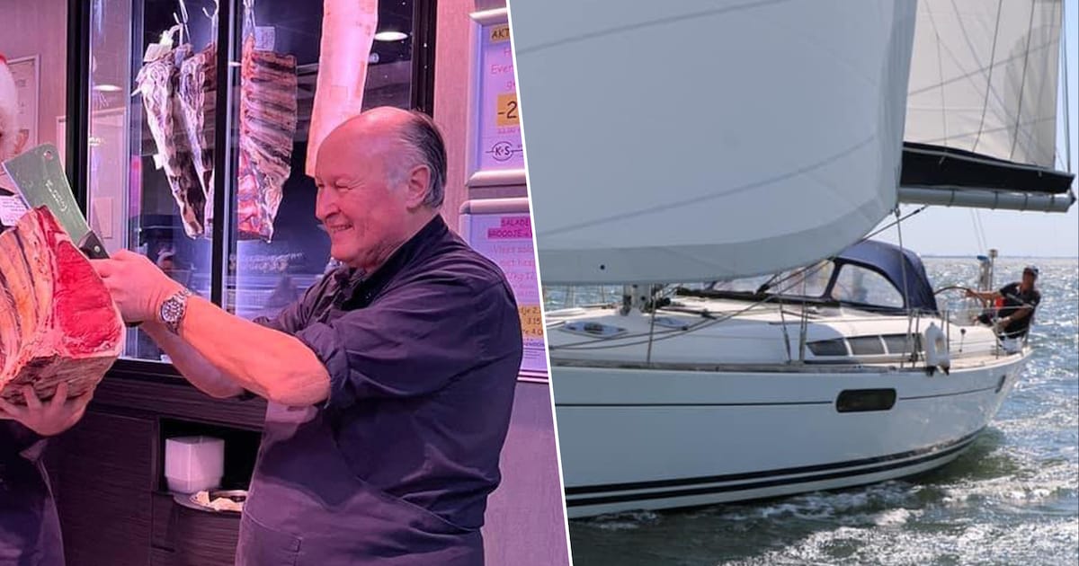 Slager Mark (63) ruilt beenhouwerij en feestzaal voor een zeilboot: “Nu ...