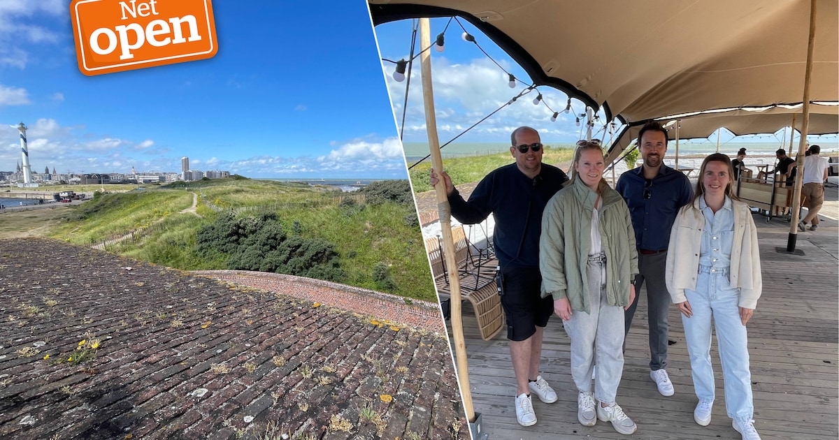 NET OPEN. Summerbar Roof! opent op dak van Fort Napoleon: “Prachtig ...