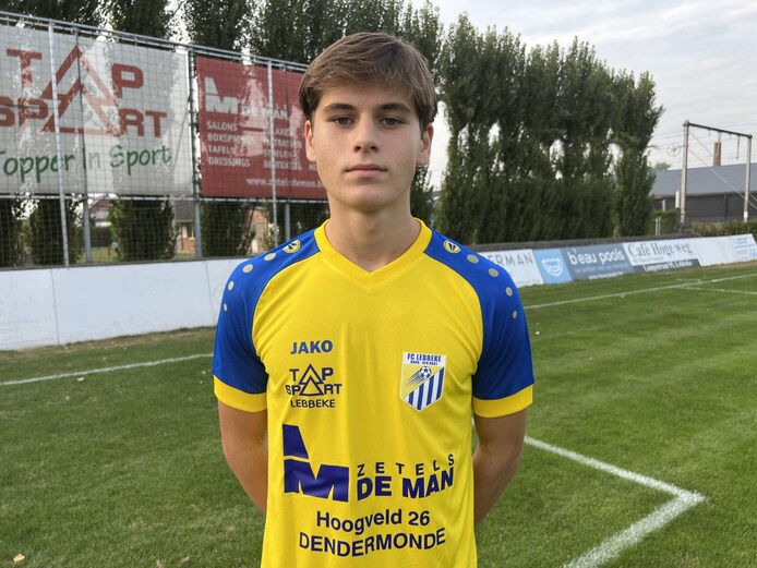 Maxim Meert meteen twee jaar langer bij FC Lebbeke: “Ik krijg veel ...