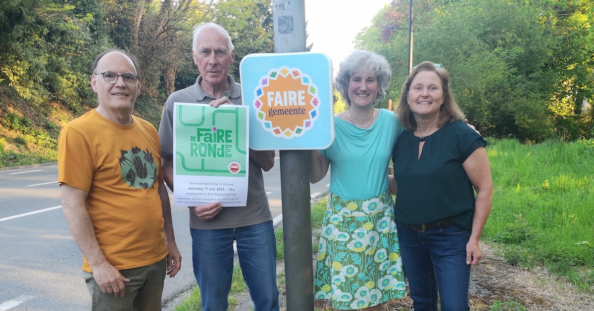 Het mag worden getoond: stad Ronse is opnieuw een Faire Gemeente ...