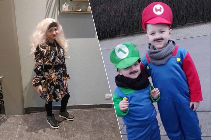 Ilano en zijn neefjes Vince en Mason vieren carnaval op school | Ninove ...