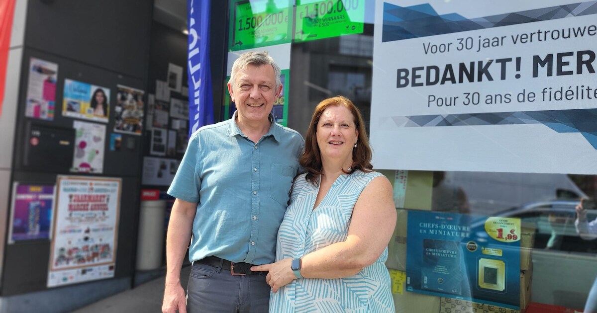 Patrick (63) en Christine (63) sluiten na 30 jaar hun krantenwinkel in ...