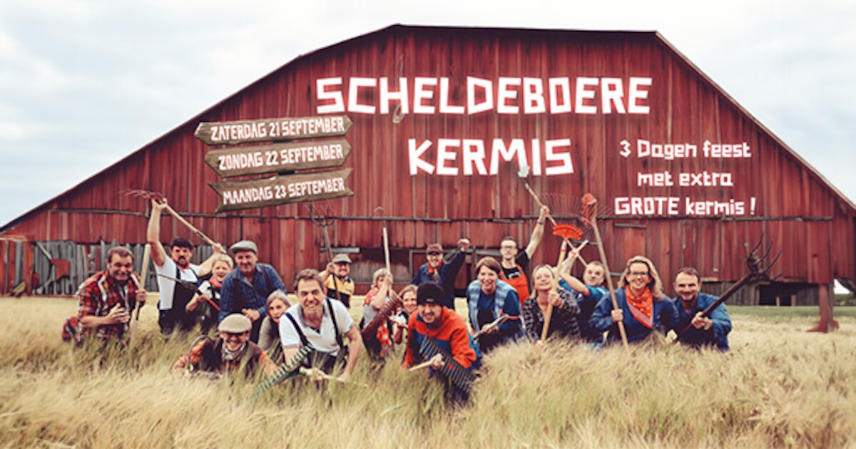 Drie dagen Scheldeboere-kermis in Schelderode | Merelbeke | HLN.be