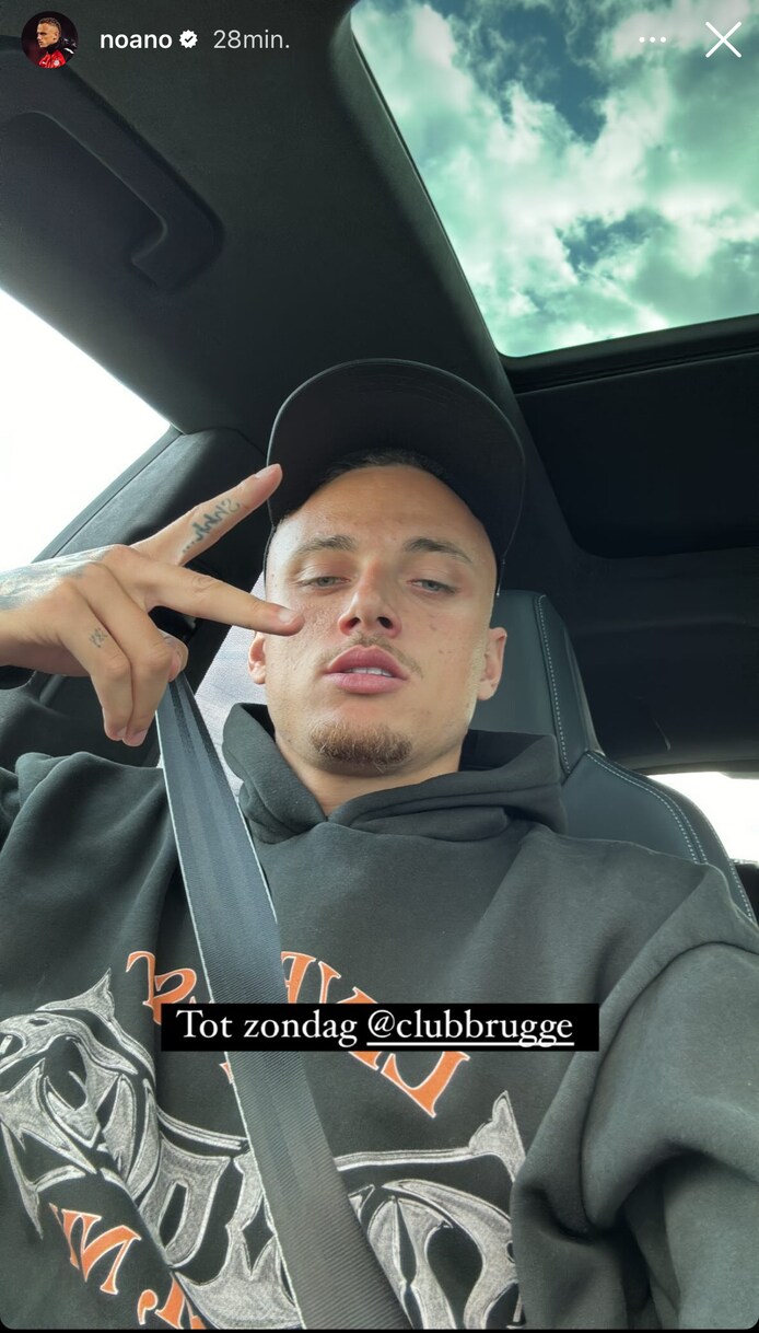 Noa Lang komt nog eens zijn ex bezoeken en hoopt mee te feesten: “De ...