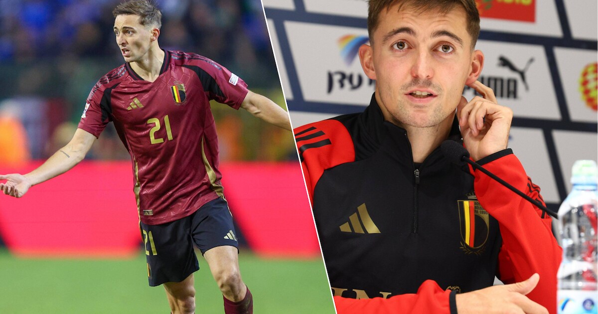 Timothy Castagne zal tegen Israël de kapiteinsband dragen: “Ik ben de ...