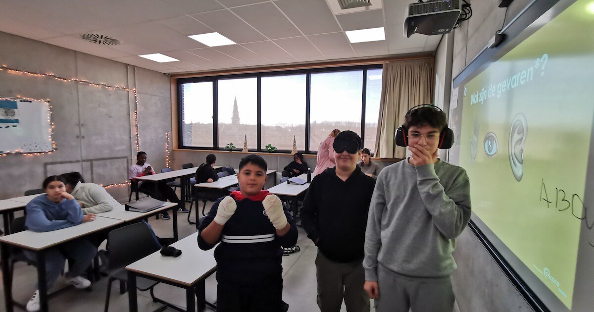 Leerlingen gooien vaker met bommetjes op school, dus kiest GISO voor preventielessen rond ...