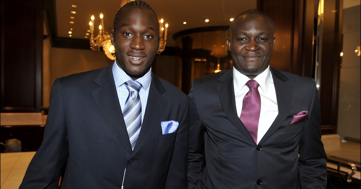 Overleden Roger Lukaku wilde vooral de band met zijn zonen Romelu en ...