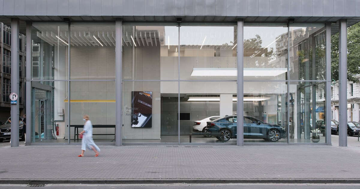 Tweede ‘Space’ van elektrische automerk Polestar landt in Antwerpen ...