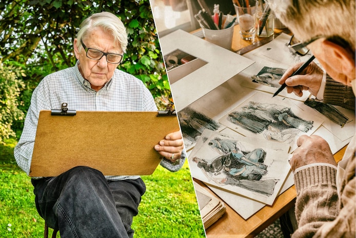 Jarige Raf Coorevits (90) krijgt overzichtstentoonstelling in ...