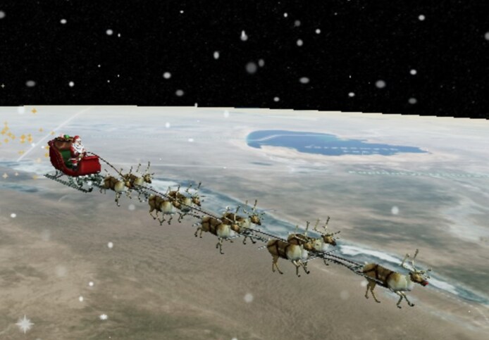 Ook dit jaar is de route van de Kerstman live te volgen: ontdek hier waar hij op dit moment ...