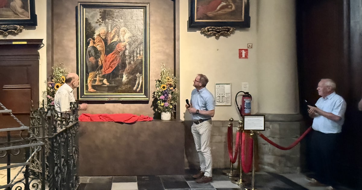 Schilderij uit atelier van Jordaens keert na restauratie terug naar ...