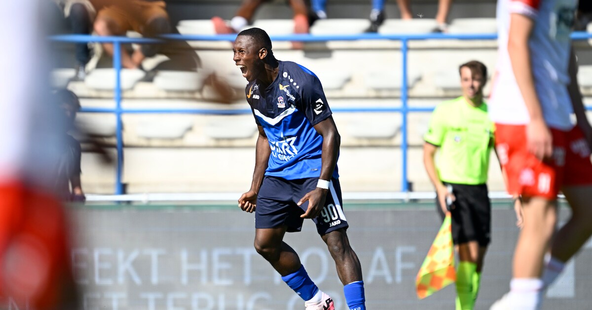 Mohamed Berte (FCV Dender) na schitterende zege tegen KV Kortrijk ...