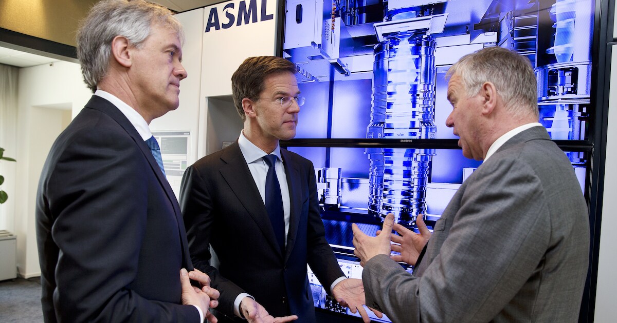 Nederlandse regering doodsbang dat belangrijk techbedrijf ASML over de ...