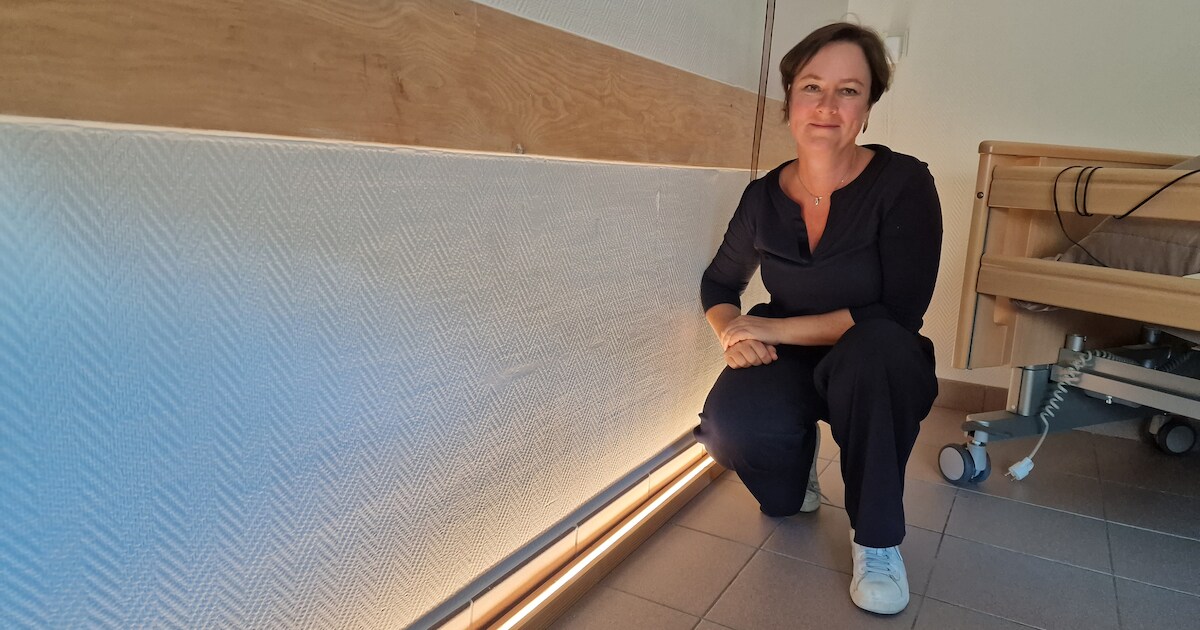 ‘Lichtstraat’ voor mensen met dementie in rusthuis van Wakken is ...