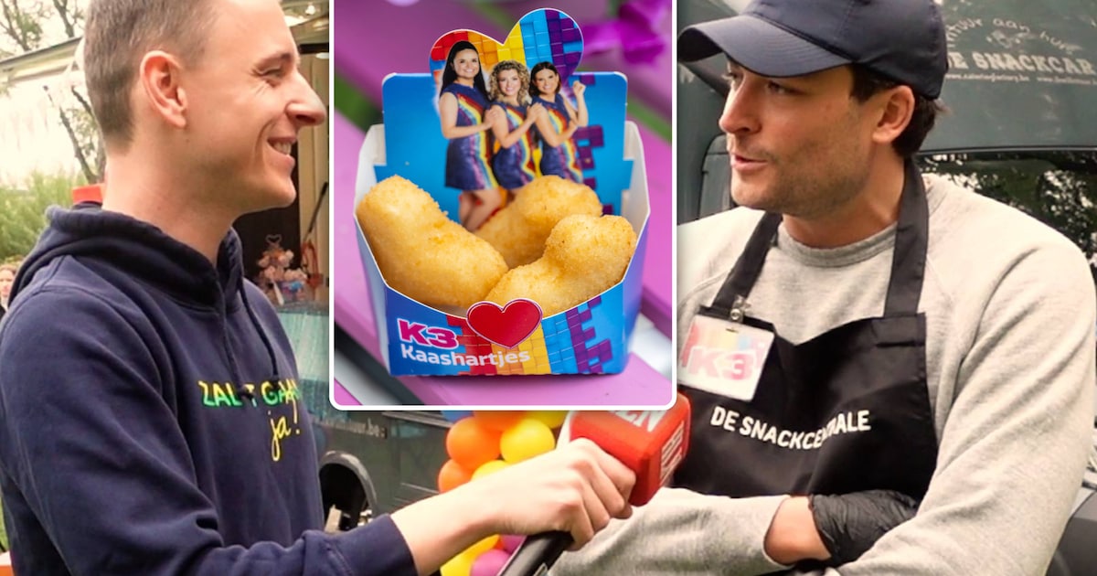 Viktor Verhulst stuit al meteen op probleem bij eerste K3-frituursnack ...