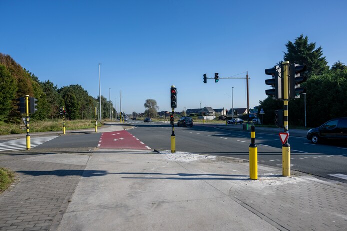 Kruispunten N41 in Hamme worden veiliger met conflictvrije kruispunten | Hamme | hln.be
