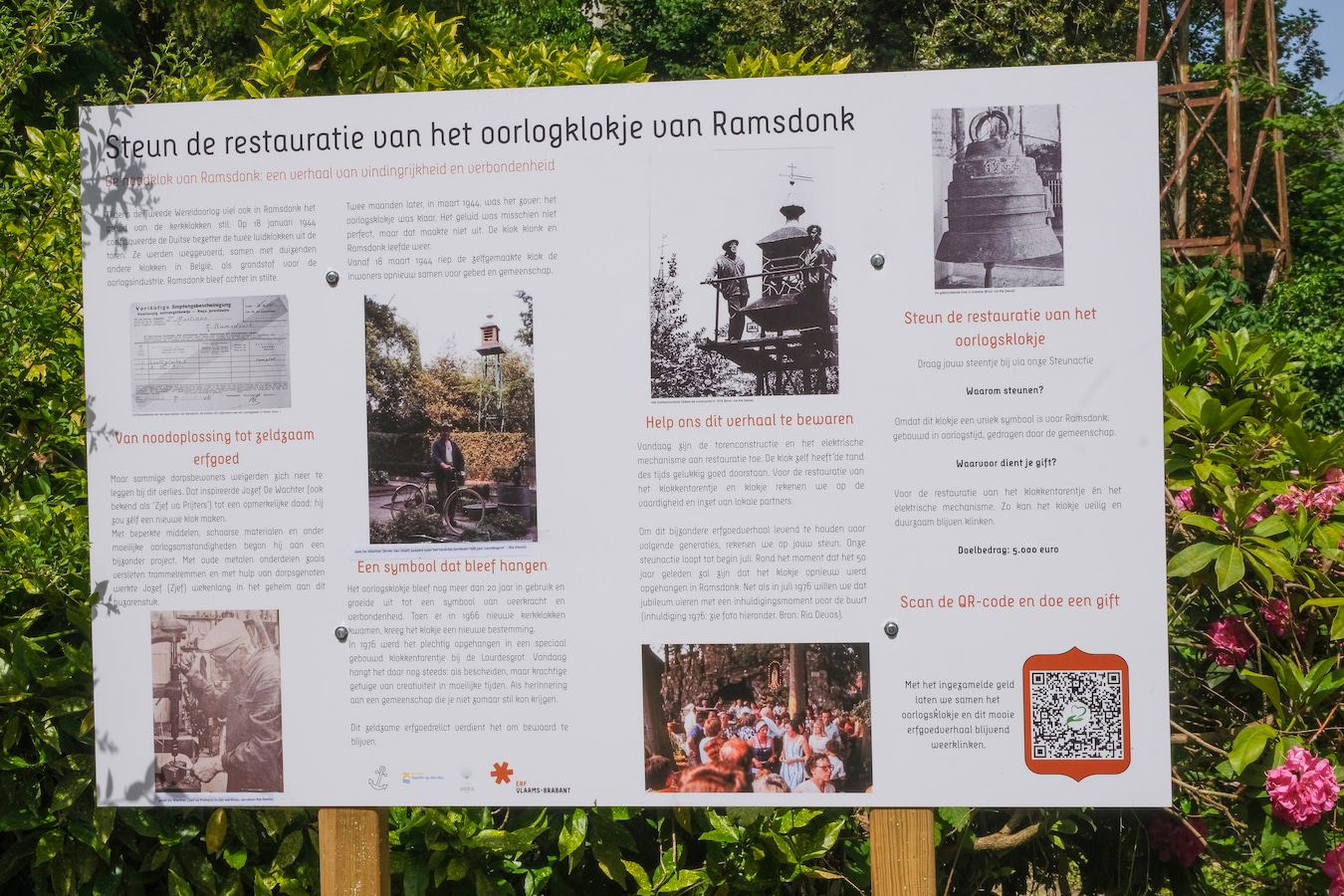 Steunactie moet oorlogsklokje van Ramsdonk redden: “Symbool van ...