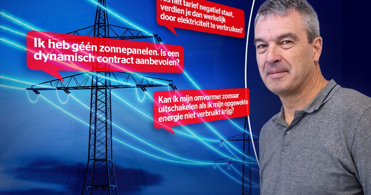 “Bij extreem negatieve prijzen kan je effectief geld verdienen”: expert ...