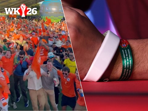 Nederlandse fans palmen Dallas in, een bijzonder polsbandje voor Diogo ...