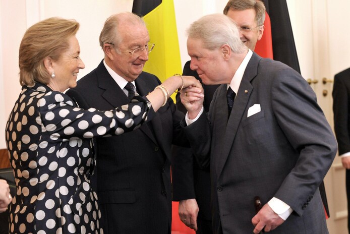 Laurent in Duitsland op uitvaart van ‘gezinshoofd van de Saksen-Coburgs ...