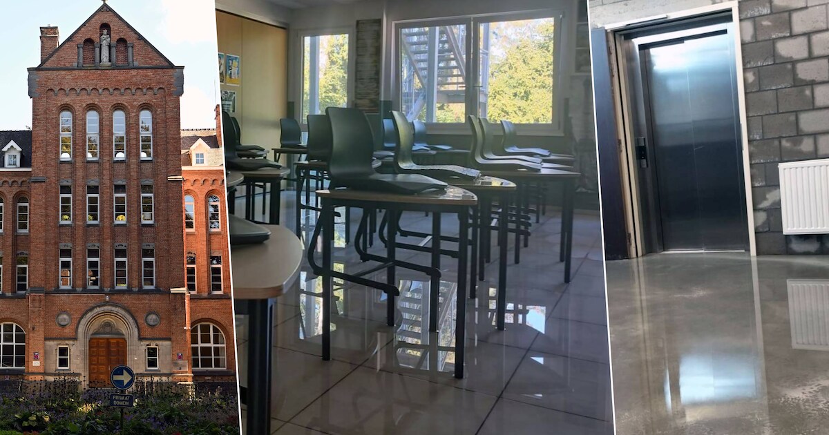 Na waterschade door vandalisme neemt Sint Albertuscollege terug enkele ...
