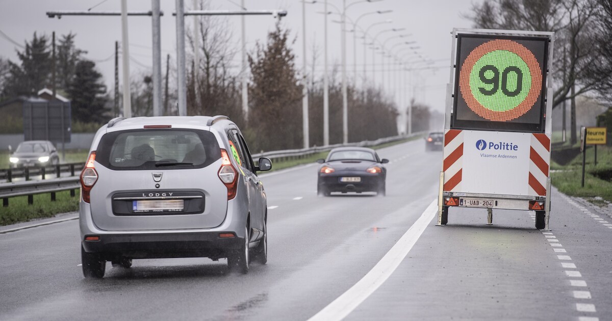 Nieuwe trajectcontrole op N60 leverde in 9 dagen al 2.599 ...