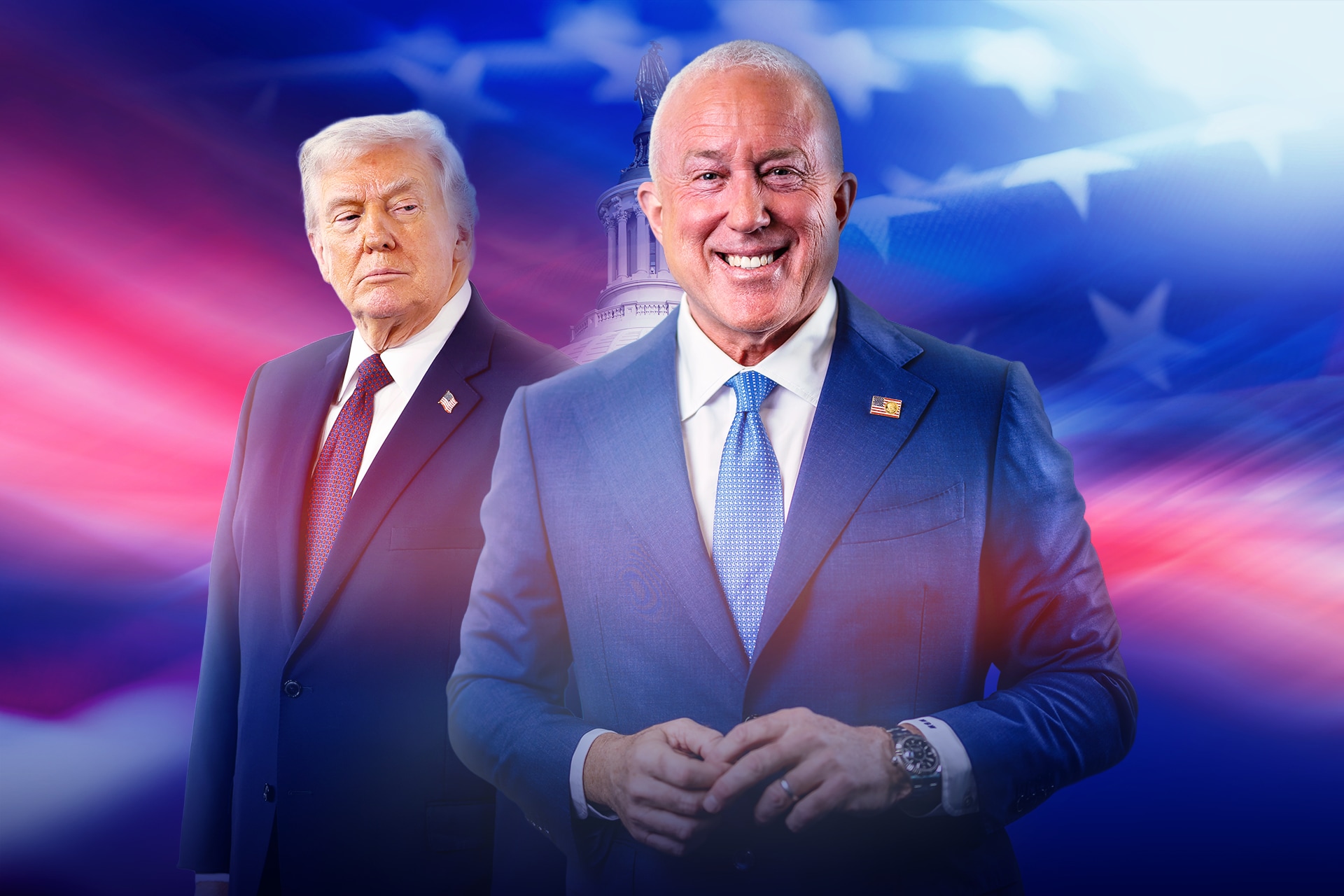 Hij post als Trump, provoceert als Trump en kopieert Trump tot in zijn ...