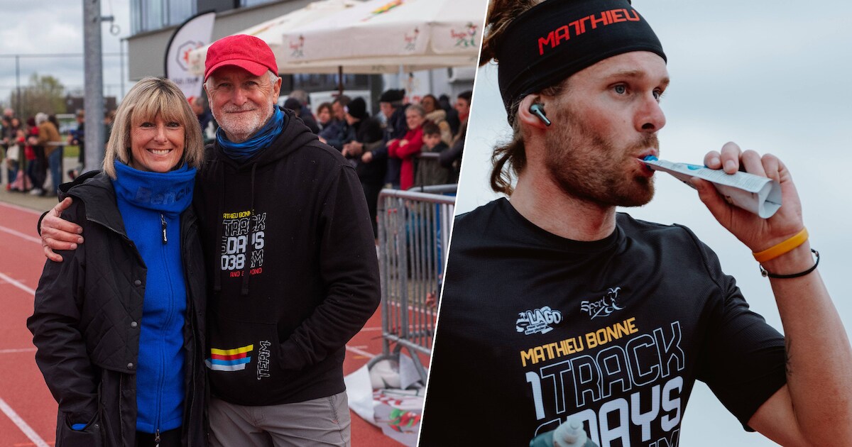 Mama Carole ziet zoon en ultraloper Matthieu Bonne (30) afhaken met ...