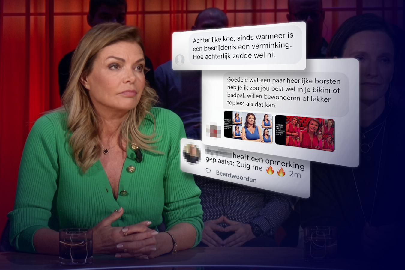 Goedele Liekens deelt nog meer vunzige reacties die ze kreeg met HLN ...