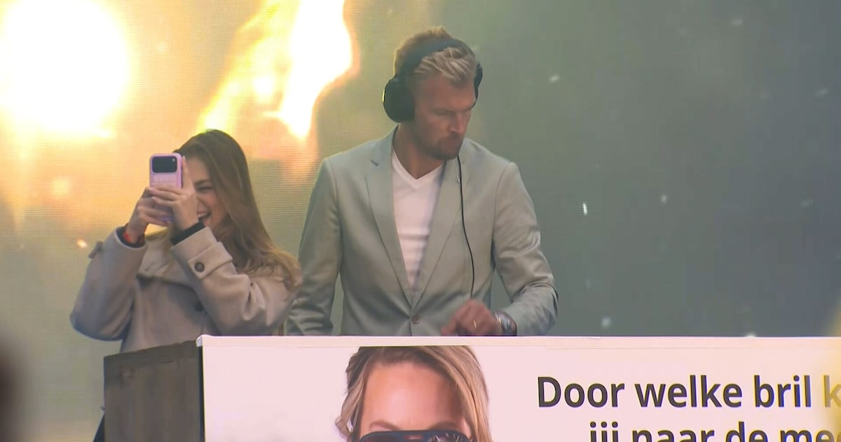KIJK. Valentine Besard filmt dj-set van Ruben Van Gucht na de E3 Saxo ...