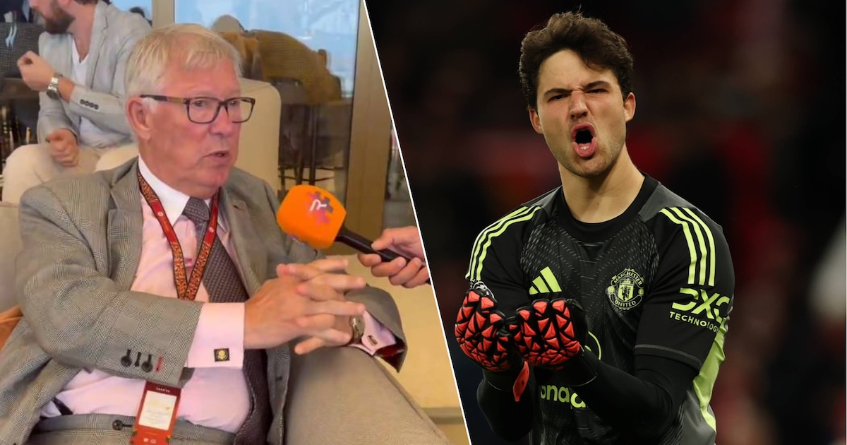 Legendari­sche Sir Alex Ferguson begint spontaan over Rode Duivel Senne ...