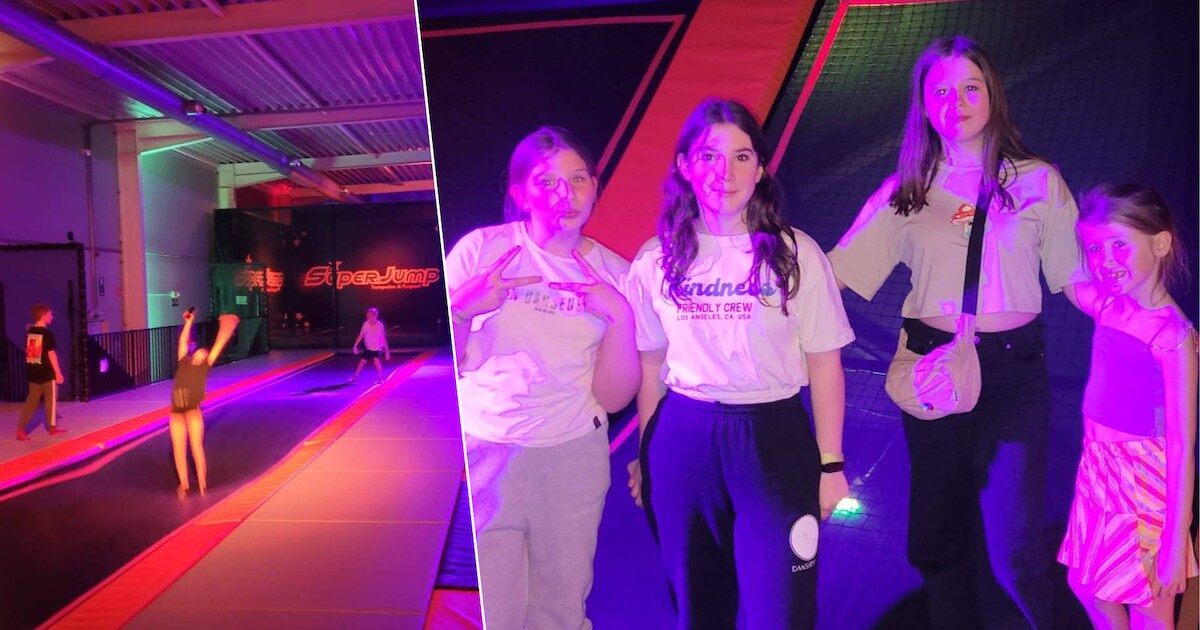Honderd kinderen overnachten in trampolinepark SuperJump voor goed doel ...