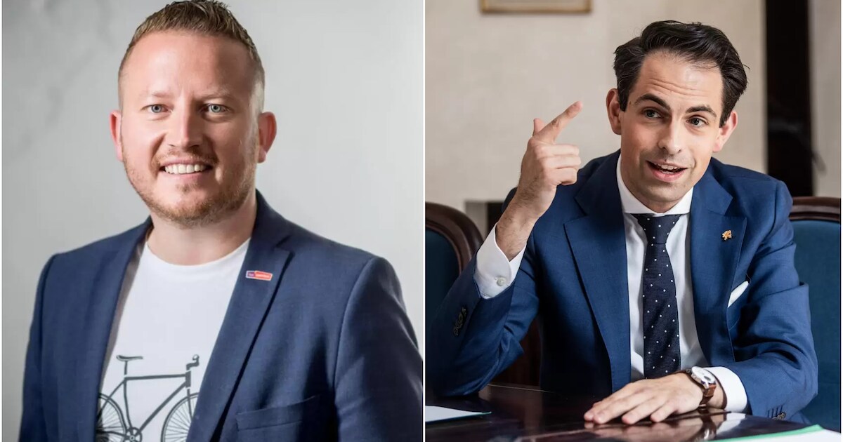 Kortrijkse schepen Axel Weydts (Vooruit) noemt Tom Van Grieken ‘stuk ...