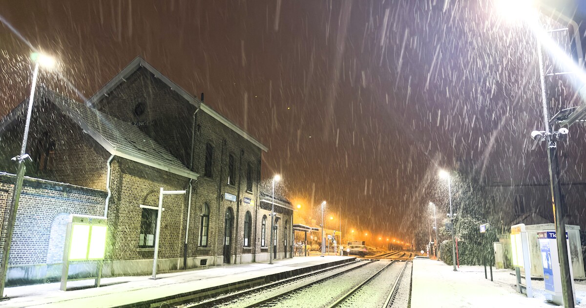 KIJK. De eerste sneeuw in Zingem | Kruisem | HLN.be