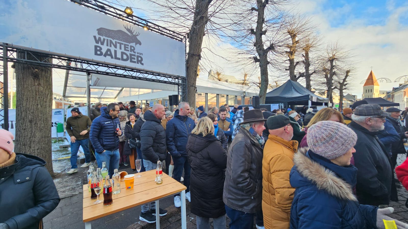 Burgemeester Walter Horemans blikt vooruit op de investeringsplannen ...