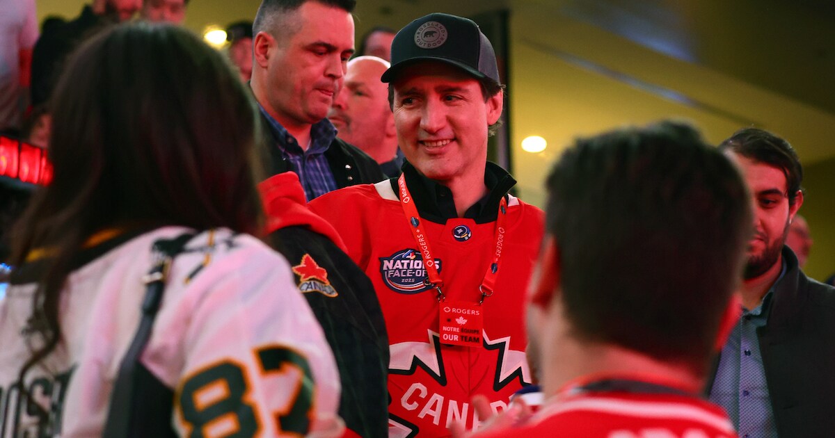 Trudeau haalt uit naar Trump na gewonnen ijshockey-finale: “Je kunt ons ...