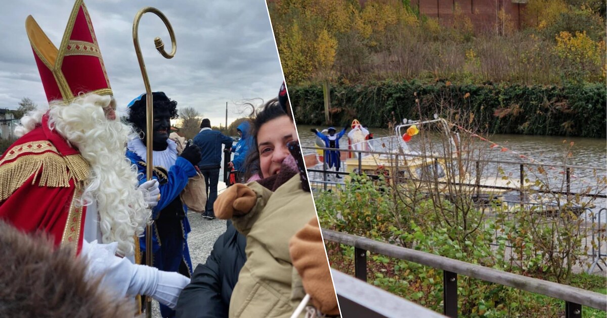 Sint kiest voor boot om Wervik te bezoeken, 130 kinderen staan hem op ...