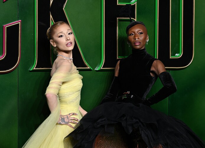 Universal slaat terug na roddels: “‘Wicked’-actrices Ariana Grande en ...