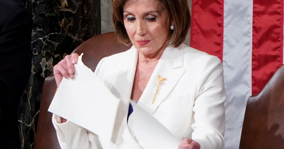 Nancy Pelosi, eerste vrouwelijke voorzitter van het Amerikaanse Huis ...