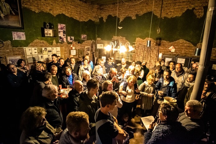 Gedeputeerde Annemie Charlier (N-VA) spreekt op nieuwjaarsreceptie Doel ...