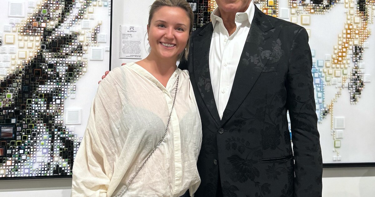 Isabelle Scheltjens exposeert samen met ‘James Bond’-acteur Pierce Brosnan in Miami: “Unieke ...