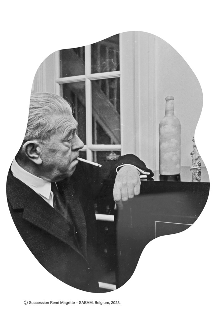 Duvel brengt hommage aan René Magritte met speciaal bier in unieke fles ...