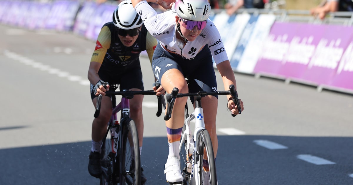 Febe Jooris kleurt finale derde dag Baloise Ladies Tour: “Spandoek van ...