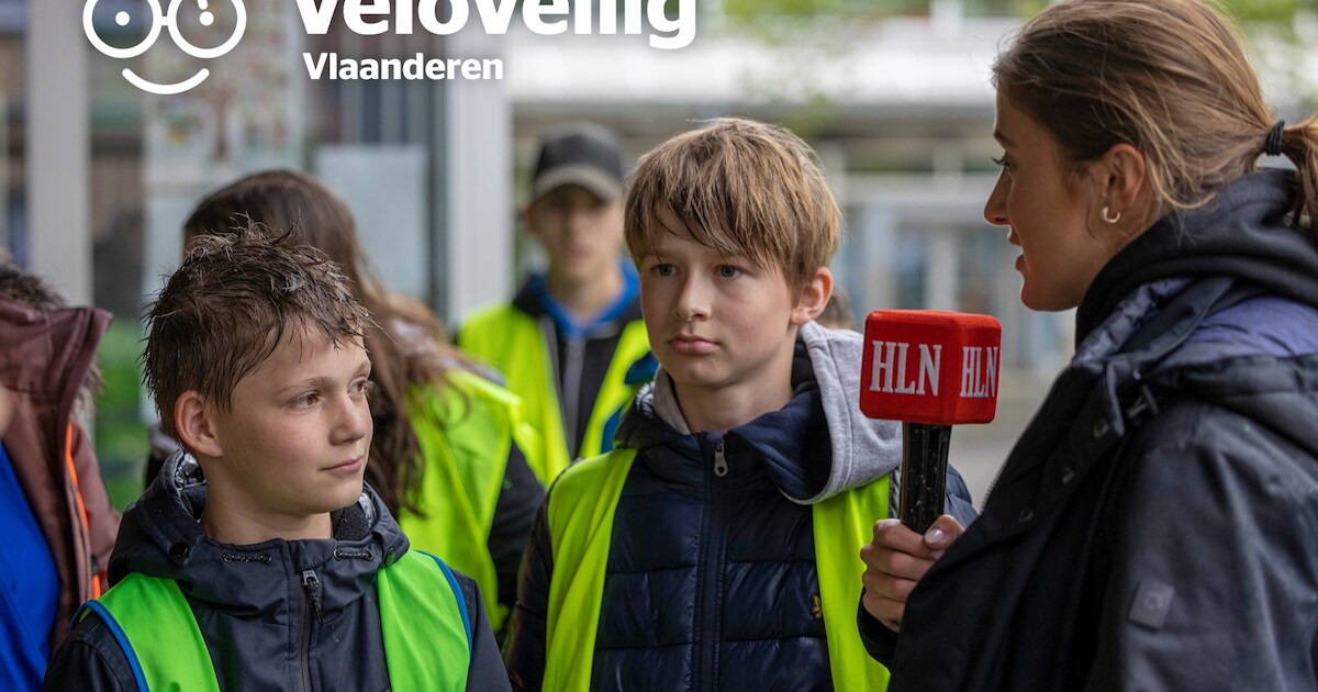 Veloveilig-ambassadrice Jamie-Lee Six legt mee fietsexamen af in ...