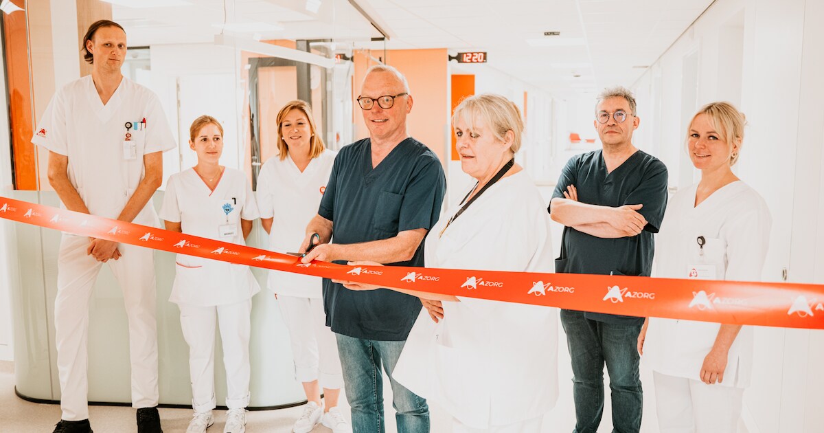 AZORG Geraardsbergen opent gloednieuwe verpleegafdeling: “Meer comfort voor patiënten, en ook ...
