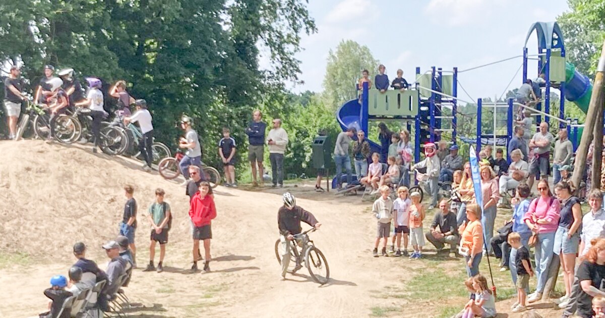 Nieuw gemeentelijk bikepark Gavere feestelijk geopend tijdens Outdoor ...